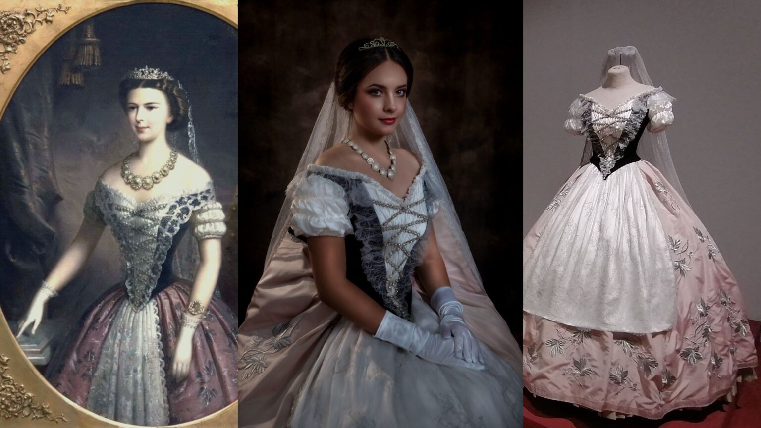 Replicas of Empress-Queen Elisabeth’s (Sisi) dresses – D'Elia Szalon